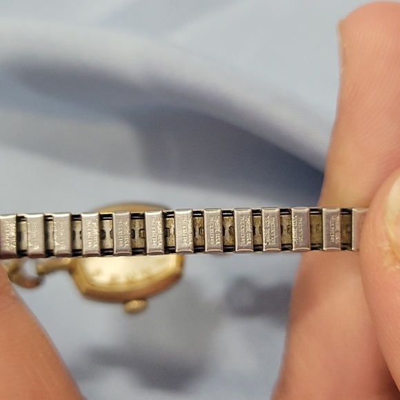 Bulova | Accessories | Vintage Bulova K Rgp Sterling Silver Back Watch ...